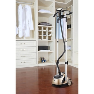 Salav Dual Bar Garment Steamer with Accessories in Gold - N/A - Bed ...