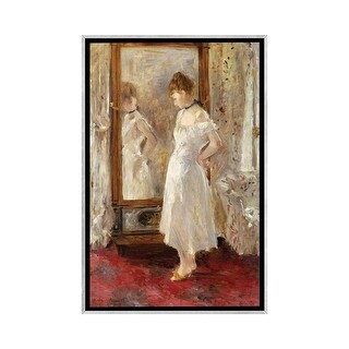 iCanvas "The Psyche Mirror, 1876" by Berthe Morisot Framed - Bed Bath ...