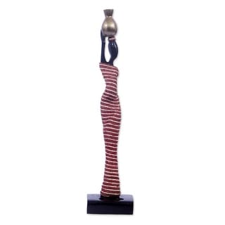 Novica Handmade Obaapa Ii Ebony Wood Sculpture - Bed Bath & Beyond ...