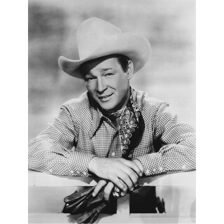 Roy Rogers in a cowboy hat Photo Print - Bed Bath & Beyond - 25472753