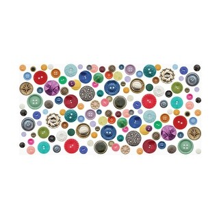 RetroPlanet 'Buttons' Canvas Art - Bed Bath & Beyond - 39505309