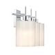 Bellevue SHBF14699 3 Light 22" Wide Vanity Light with Strié Glass - Bed ...