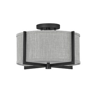 Hinkley Lighting Axis 15" Wide Galerie Semi-Flush Ceiling Fixture with ...