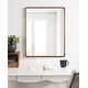 Kate and Laurel Valenti Rectangle Wall Mirror - Bed Bath & Beyond ...