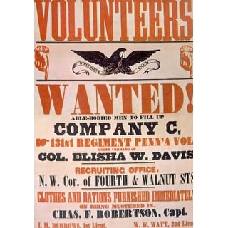 Union Army Recruiting Poster History - Bed Bath & Beyond - 24388356