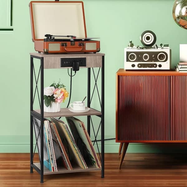 record player turntable stand