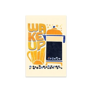 Wake Up Print On Acrylic Glass by Modern Tropical - Bed Bath & Beyond ...