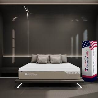 12-inch Queen Mattress Copper Infused Memory Foam and Silk Like Foam ...