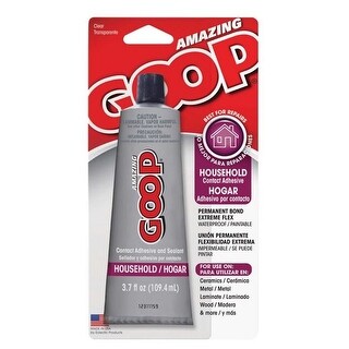 Amazing Goop 130012 All-Purpose Household Goop Adhesive/Sealant, 3.7 Oz ...