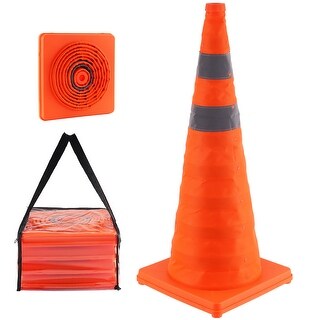 Safety Cones, 28 inch Collapsible Traffic Cones, Construction Cones ...