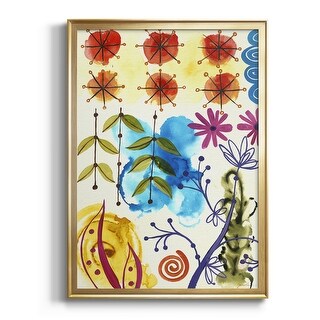 Flower Power II Premium Framed Print - Ready to Hang - Bed Bath ...