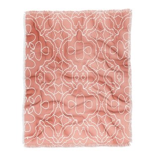 Sheila Wenzel-Ganny Pastellea Pink Pattern Made To Order Throw Blanket ...