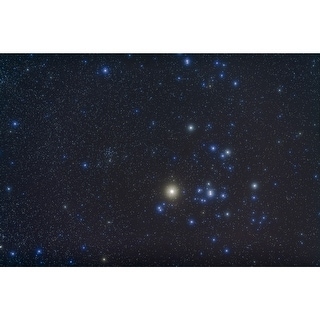 The Open Cluster Hyades And Giant Star Aldebaran In The Constellation ...