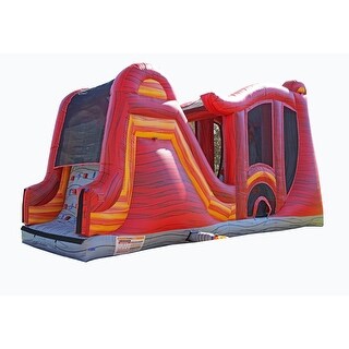 JumpOrange Shadow Commercial Grade Obstacle Course Inflatable Bounce ...