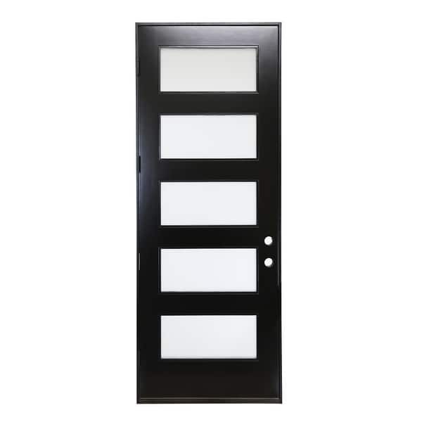 KaMic 36" x 96"PU Composite Interior Single Door Left-Hand Inward Swing ...