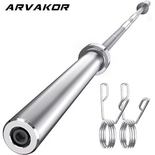 5Ft/6Ft/7Ft Barbell Bar Olympic Weightlifting Bar - Straight Bar ...