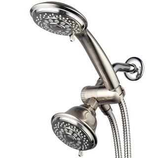 30-Setting Ultra-Luxury 3-Way Shower Head/Handheld Shower Combo with ...