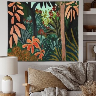 Designart 'Bounties And Blooming Wilderness Blessings I' Coastal Wall ...