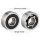 Deep Groove Ball Bearing Metric Single Sealed Chrome Steel P0 Z2 - Bed ...