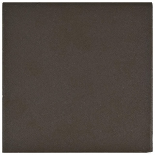 Merola Tile Quarry Bullnose Black 5-7/8" x 5-7/8" Ceramic Floor and ...