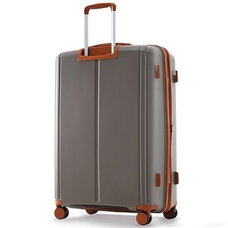 Brown Luggage Sets 3 Piece Suitcase Set with USB Port, Lightweight ...