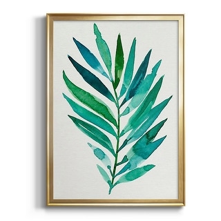 Palm Frond Flow I Premium Framed Print - Ready to Hang - Bed Bath ...