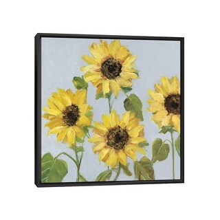 iCanvas "Sunflower Array II" by Sally Swatland Framed - Bed Bath ...