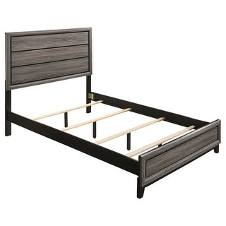 Watson Transitional Wood Panel Bed Grey Oak - Bed Bath & Beyond - 25860379