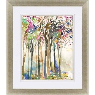 Sunny Path II Framed Art Giclee Under Glass - Multi-Color - Bed Bath ...