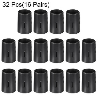 Wire Shelf Clips 1 Inch Wire Shelving Lock Clips Plastic 32 Pcs - Bed ...