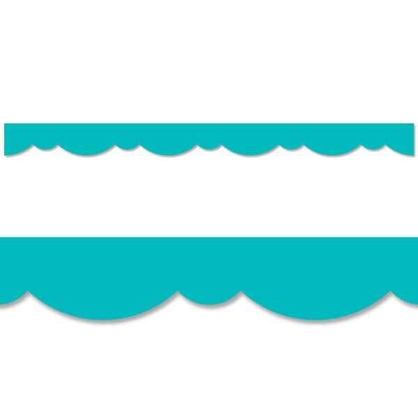 scallop border design