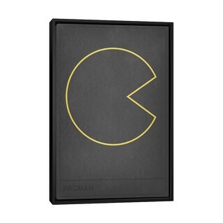 iCanvas "Pacman" by 5by5collective Framed Canvas Print - Bed Bath ...