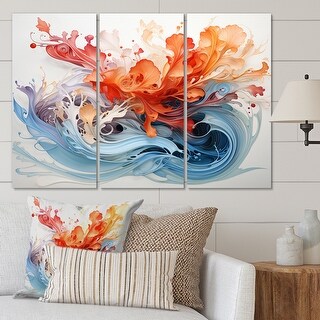 Designart "China Art Calligraphy Essence II" Chinese Canvas Art Print ...