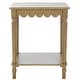 SAFAVIEH Haven Farmhouse Accent Table - 20"W x 16"D x 24"H - Bed Bath ...