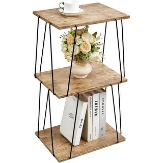 29-Inch Tall Side Table, Multi-Functional End Table for Living Room ...