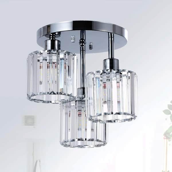 Gorgeous Crystal Ceiling Light Fixture - Elegant Design, Wide ...