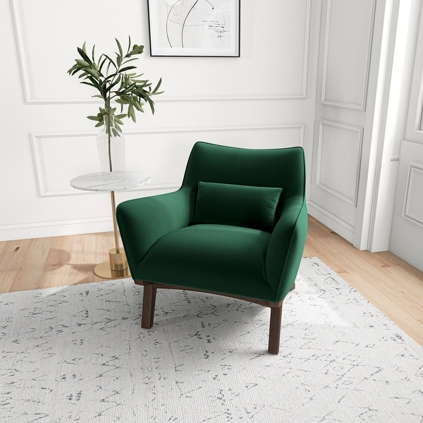 Green patterned chair store