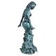 Design Toscano Goddess of the Sea, Mermaid of the Isles Spitting Bronze ...