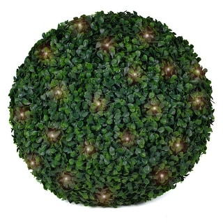 Boxwood Lighted Topiary Ball - Bed Bath & Beyond - 38461317