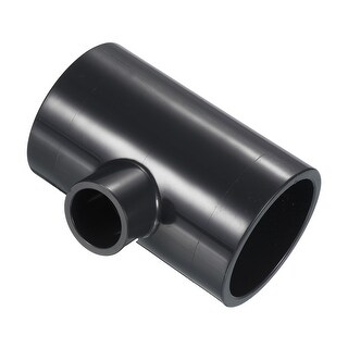 UPVC 2" to 3/4" Reducing Tee Pipe Fitting T Shape Socket Connector ...