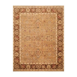 Hand Knotted Camel,Beige Persian Wool Oriental Area Rug (8x10) - 8' x ...
