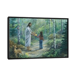 iCanvas "Jesus And Me" by Melani Pyke Framed Canvas Print - Bed Bath ...