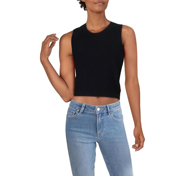 ALC Womens Top Ribbed Sleeveless - Overstock - 32737506