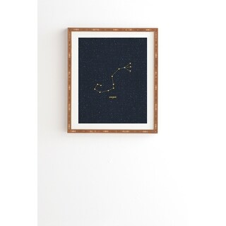 Deny Designs Constellation Aquarius Framed Wall Art (3 Frame Colors ...