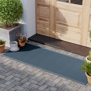 WaterHog Squares 22x60 Indoor/Outdoor Runner Mat - Bed Bath & Beyond ...