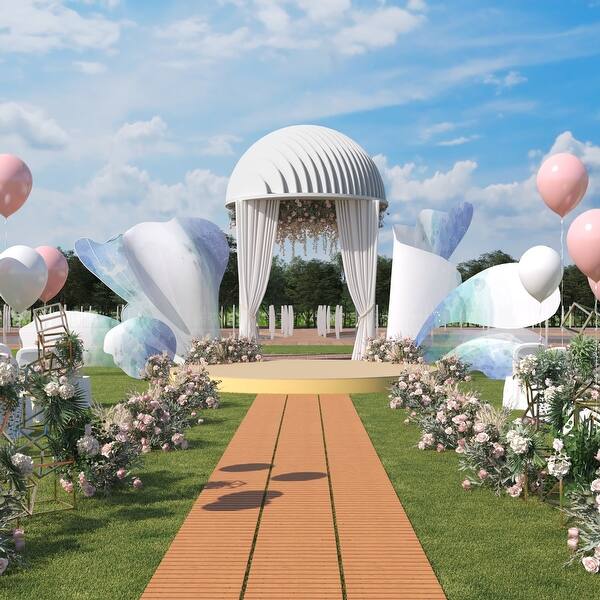 Garden Pathway Straight Walkway Roll Out Portable Outdoor Flooring ...