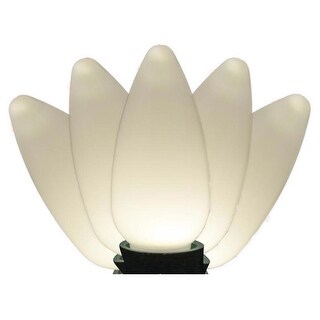 Holiday Bright Lights LED PS C9 White 25 ct Christmas Light Bulbs - Bed ...