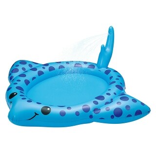 Blue Inflatable Spray Kids Splash Pool - Bed Bath & Beyond - 38247255