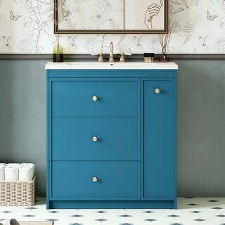 Exquisite Bathroom Vanity with Innovative Storage and Fashionable ...