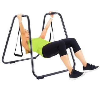 Dipping Station Fitness Strength Training Exercise Dip Bar Slings Loops ...